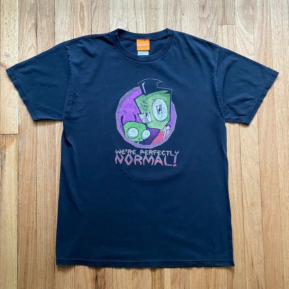 Nickelodeon | Shirts | Vintage Invader Zim Tshirt 204 Nickelodeon Mens ...